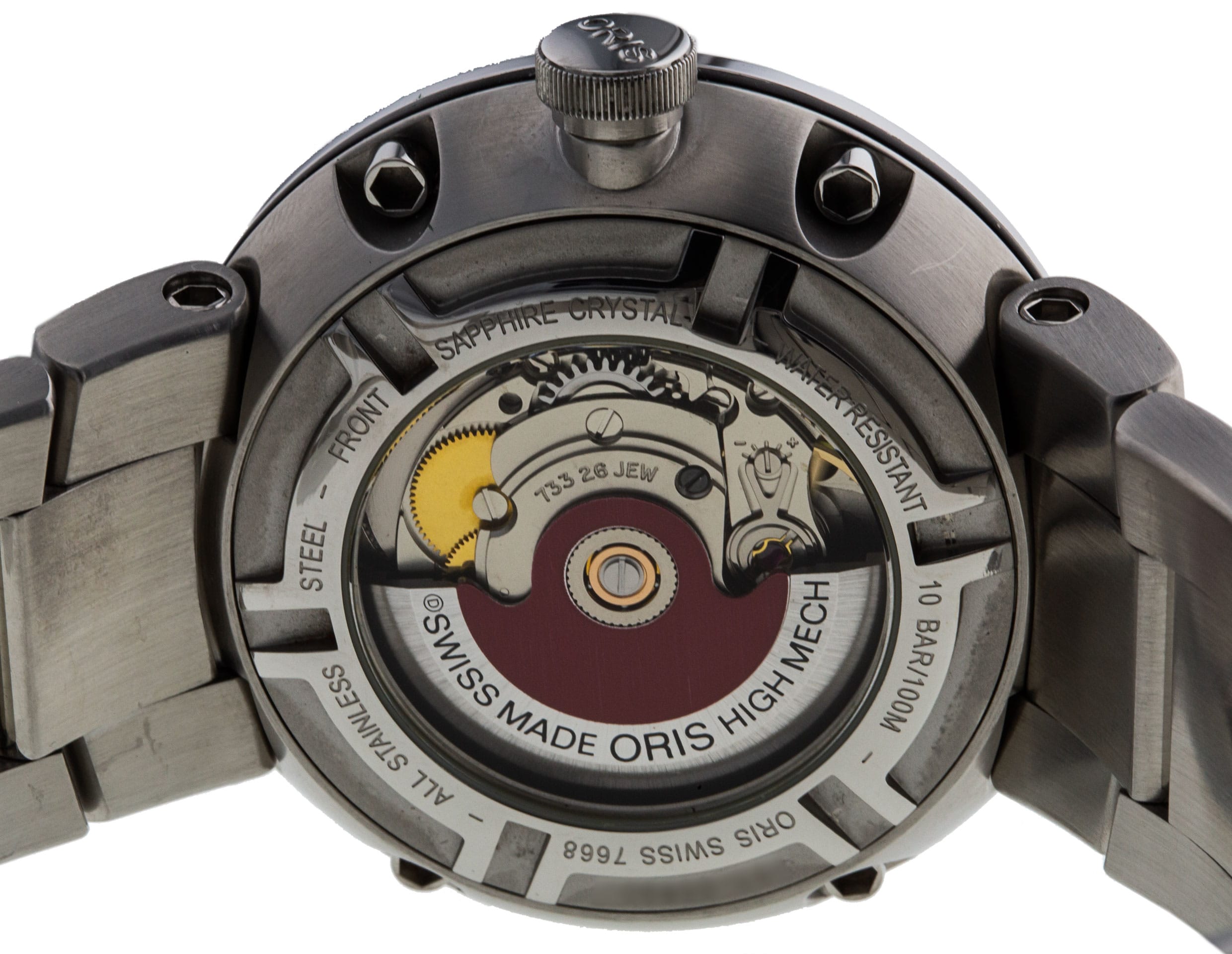 La Cote des Montres : Montre occasion Watchfinder - Oris TT1 Skeleton Engine - 733 7668 41 14 MB